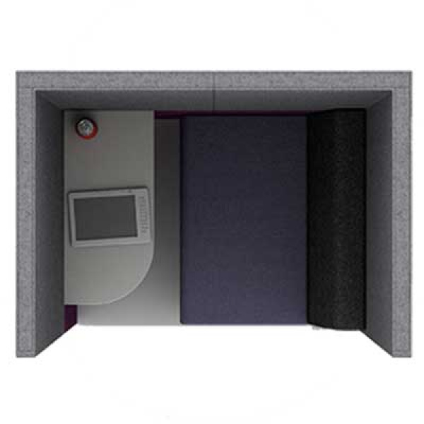 One Person Work Booth 800mm Deep