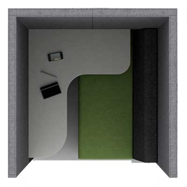 One Person Work Booth 1100mm Deep