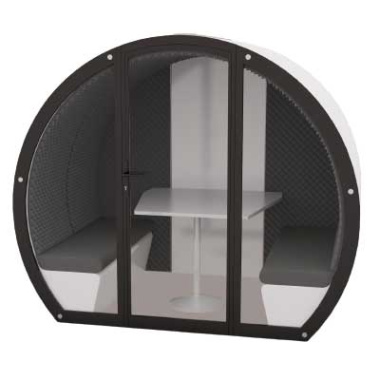 Enclosed Acoustic Back Office Meeting Pod