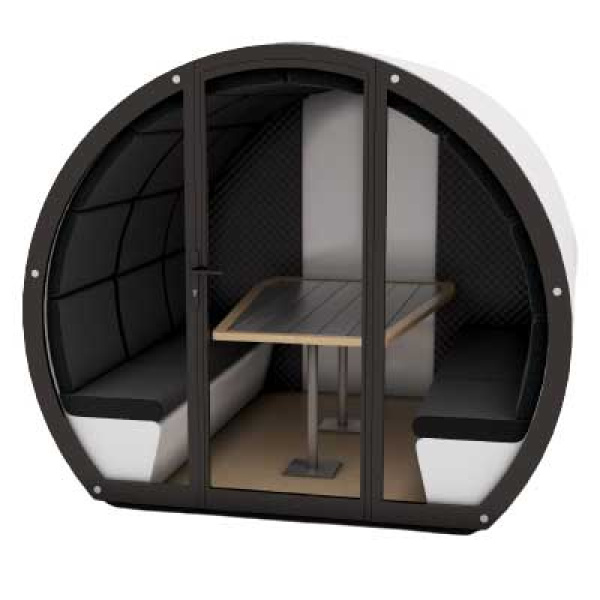 Enclosed Acoustic Back Office Meeting Pod