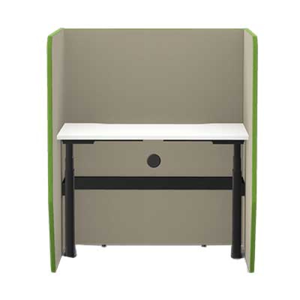 Cove Height Adjustable Desk Open Office Booth
