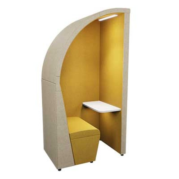 Loop Single Person Enclosed Acoustic Pod